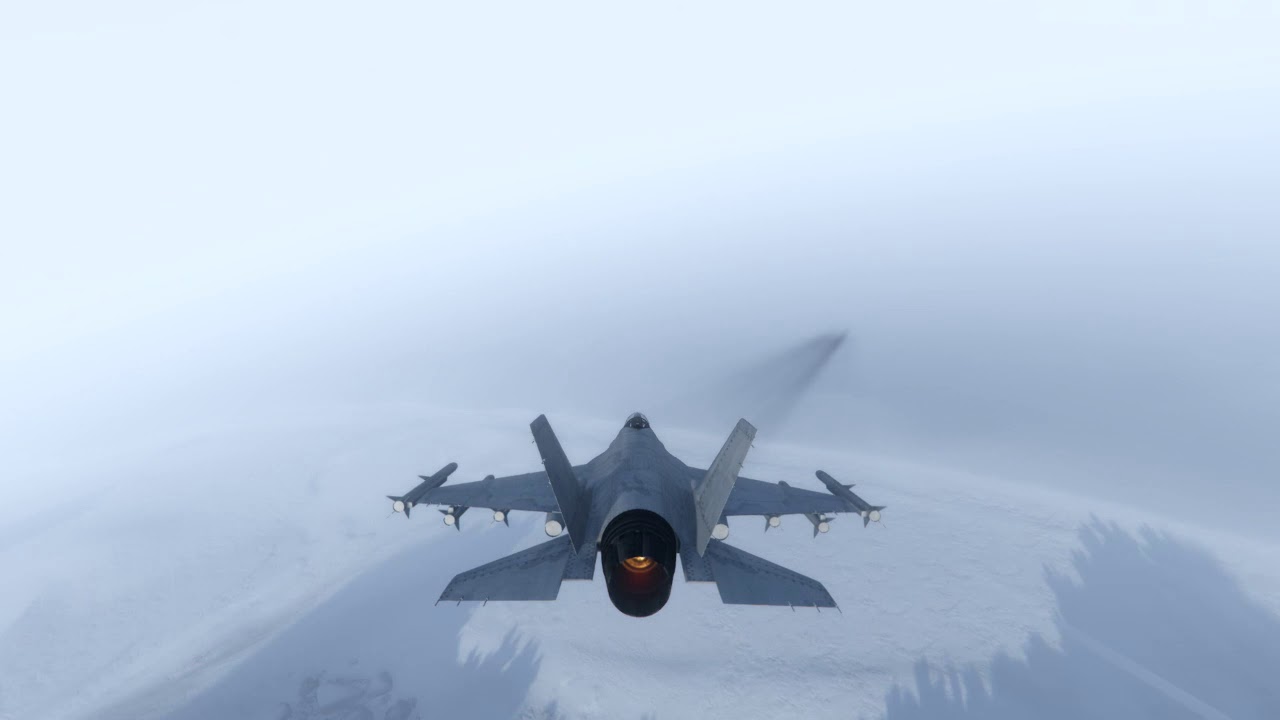 GTA 5 Fog Flying - YouTube