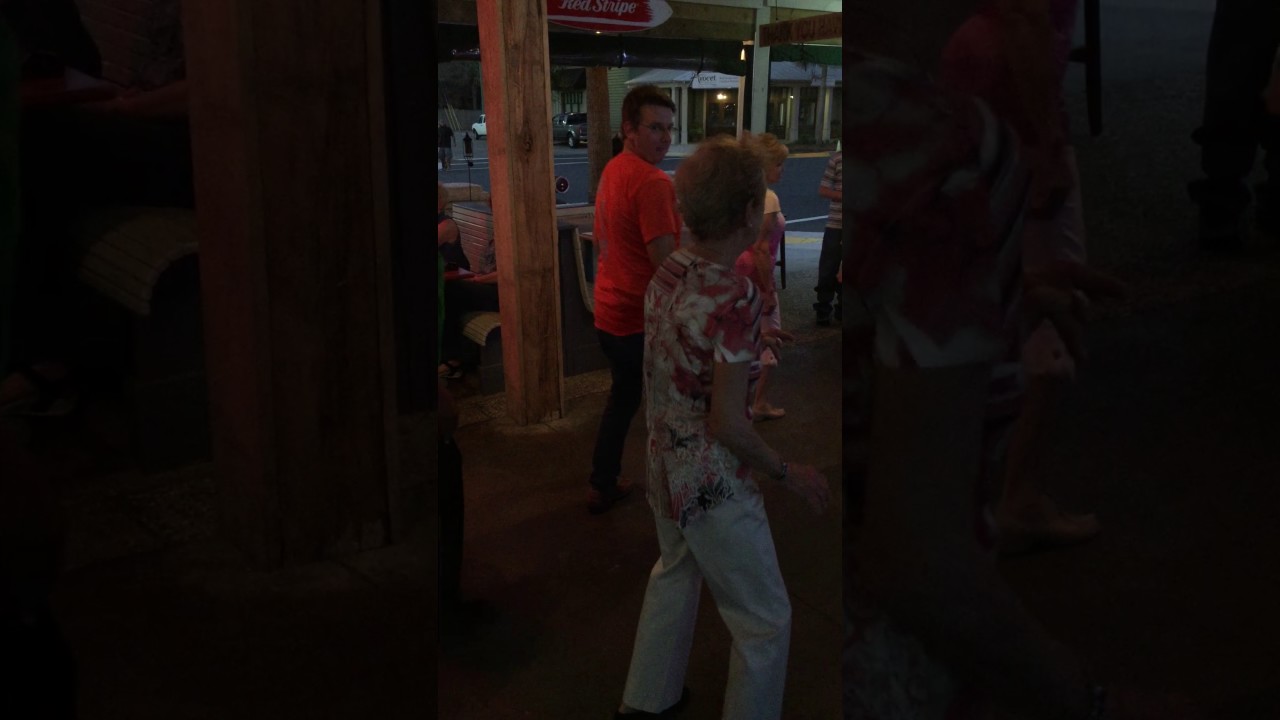 Line Dancing at The Washout in Folly Beach, SC - YouTube