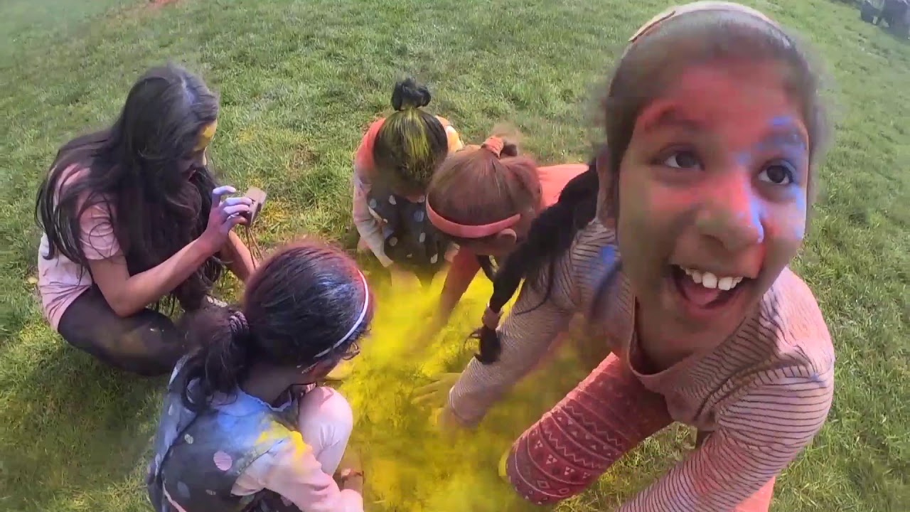 Holi at NUI Galway, Ireland - YouTube