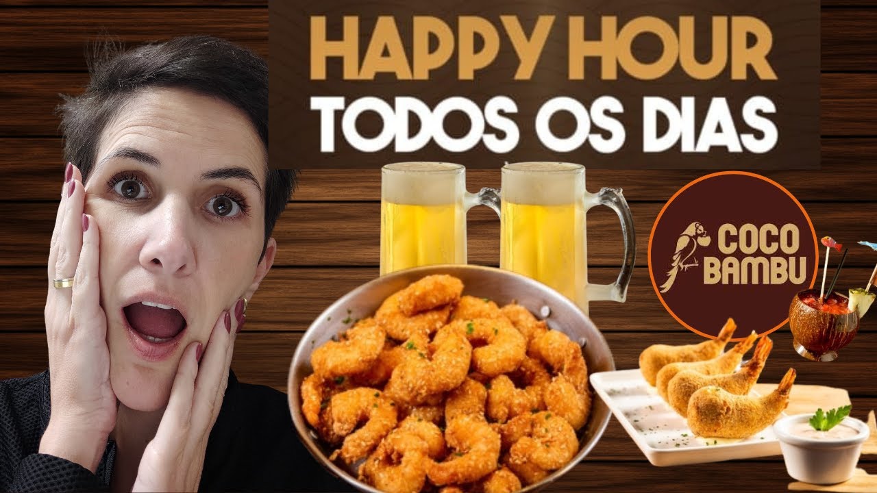 Happy Hour do Coco Bambu: Descubra como aproveitar ao MÁXIMO!!! - YouTube