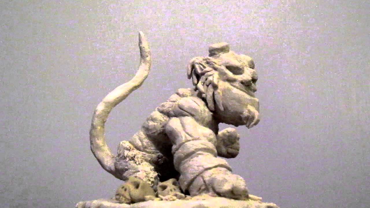 Chibi Hellboy Clay Sculpt - YouTube