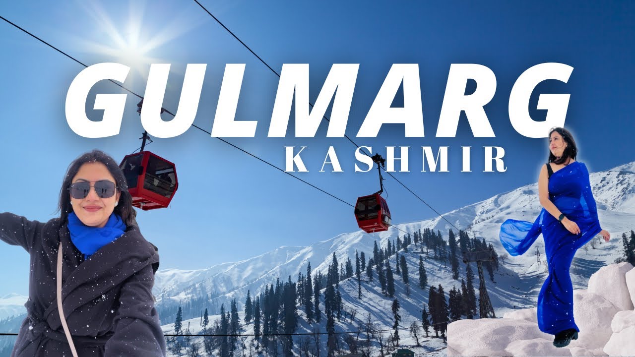 Gulmarg Gondola Ride Phase 2 Snowfall | EP3 Kashmir Tour with Anusha ...