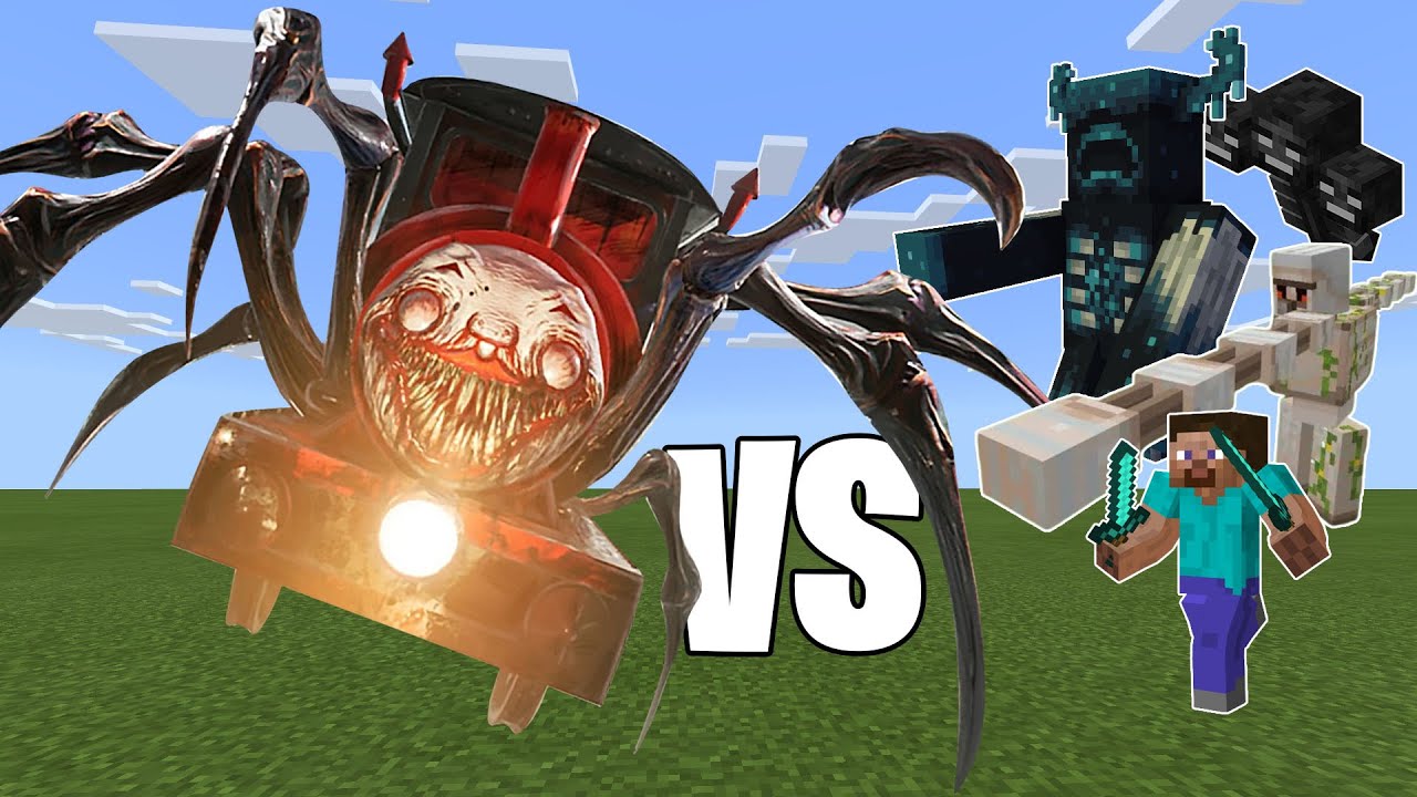 Choo Choo Charles vs Minecraft - YouTube