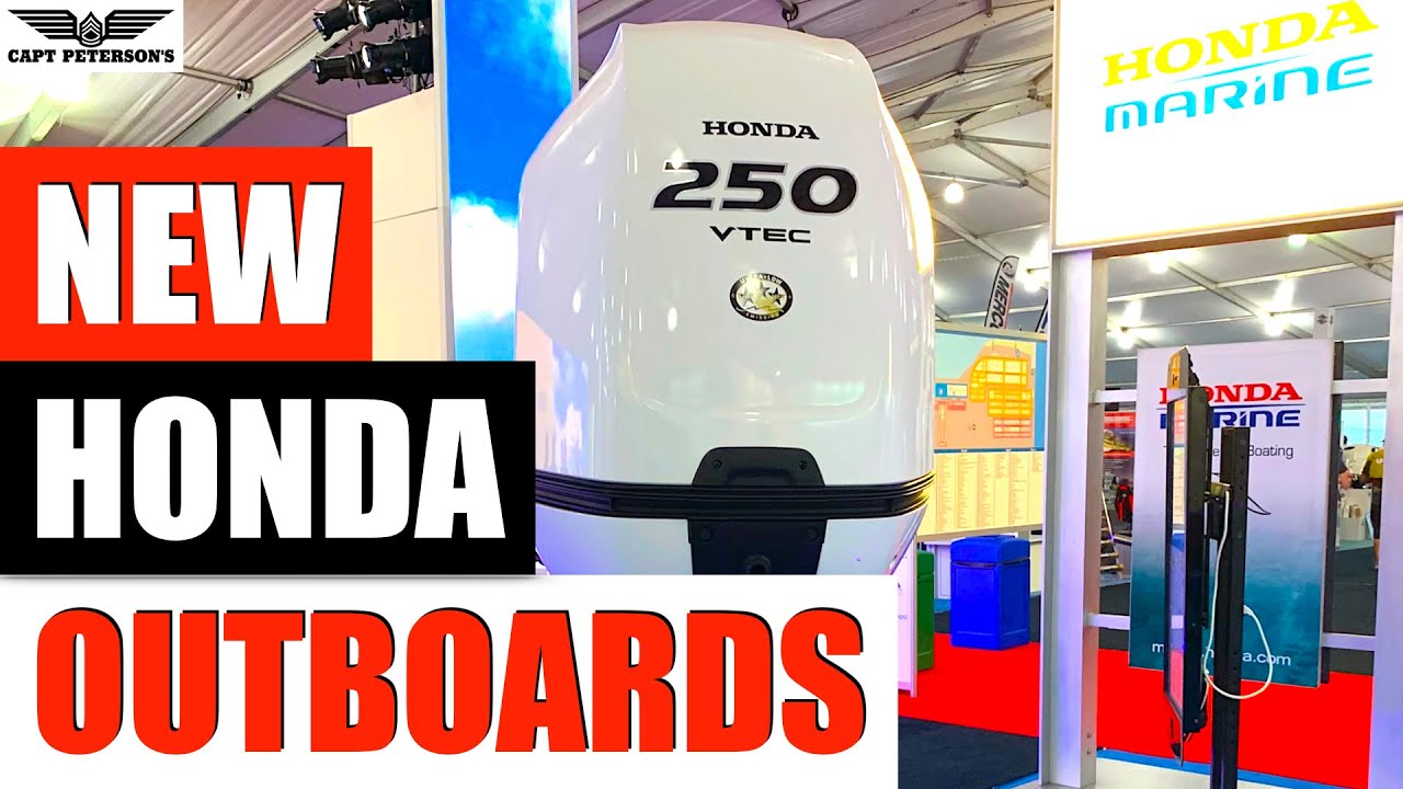 2020 Miami Boat Show Honda BF250 IST Engine Sea Star Joystick Honda ...