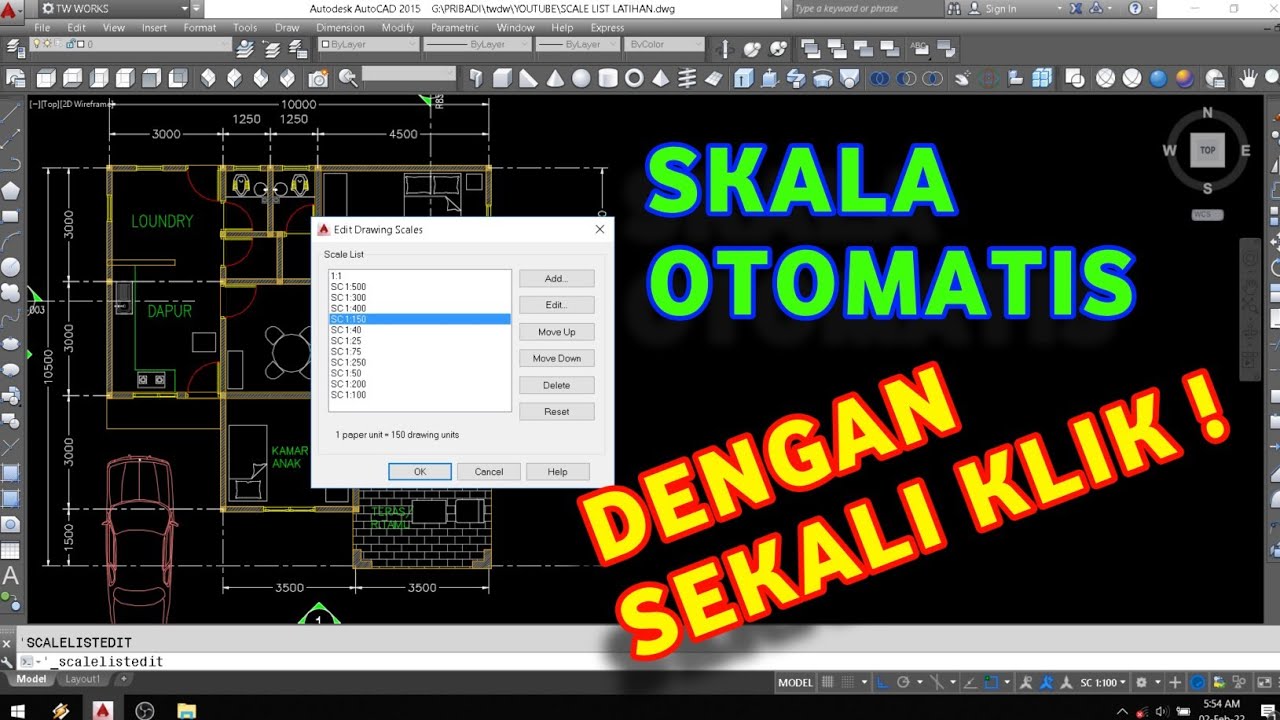 Membuat Skala Annotative Di Autocad Annotation Scale Autocad YouTube Membuat Skala Annotative Di Autocad Annotation Scale Autocad YouTube