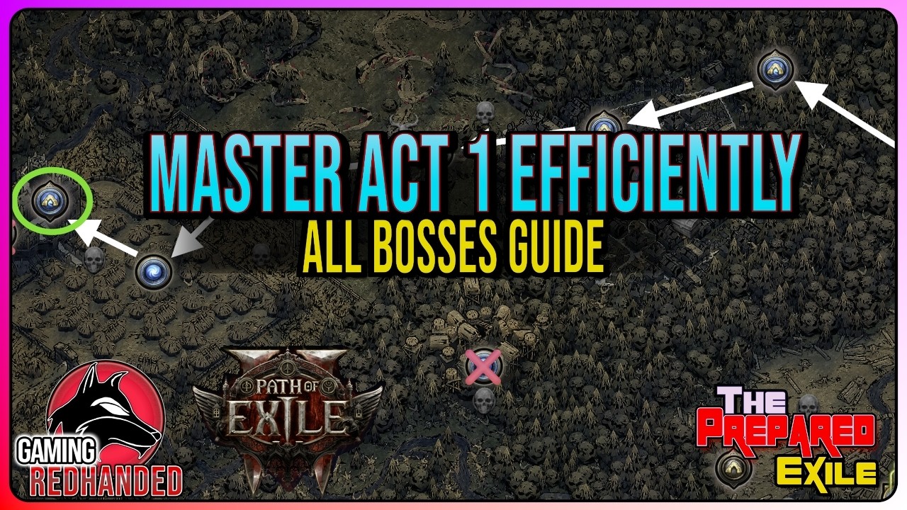 Complete Guide To Act 1 | The Prepared Exile | Path of Exile 2 (Early ...