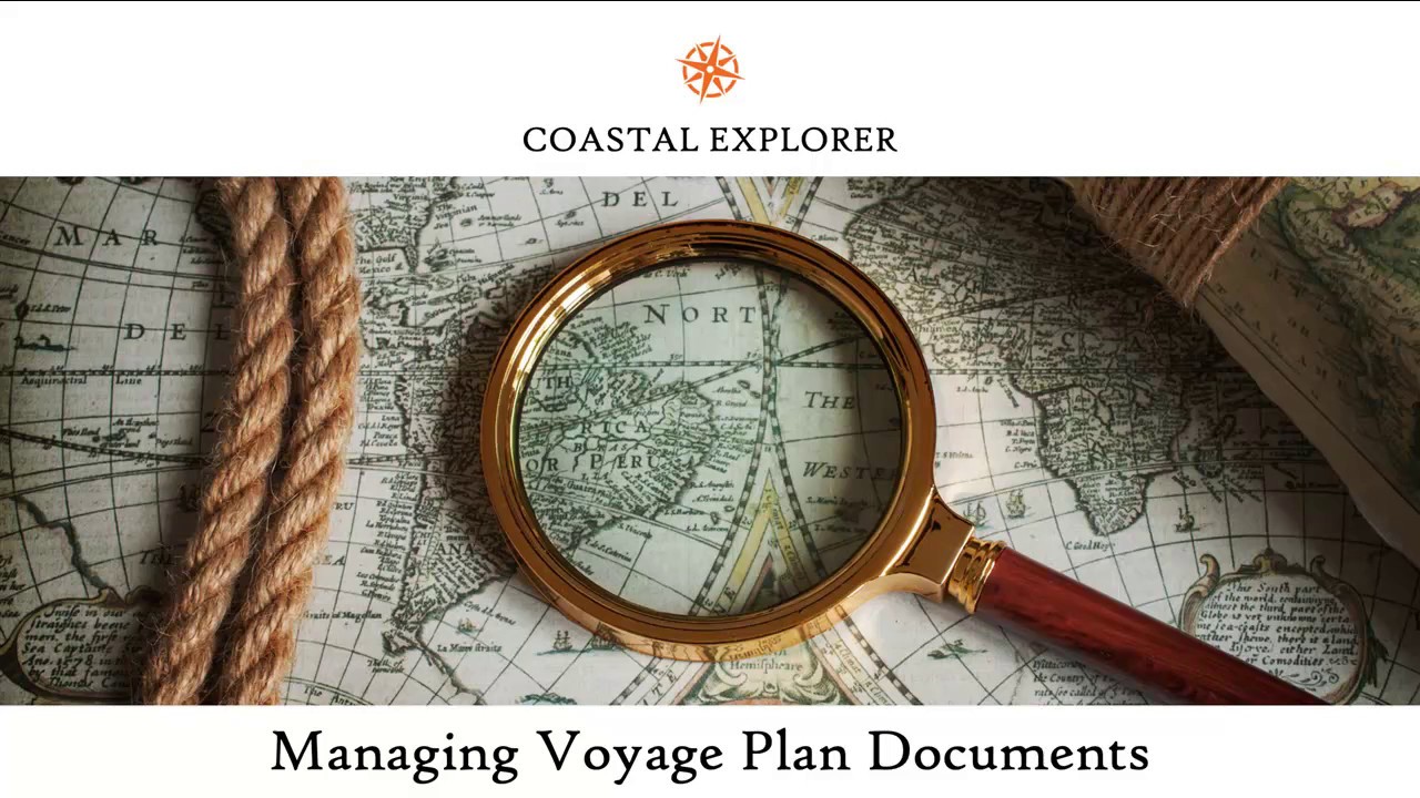 Managing Voyage Plan Documents - YouTube