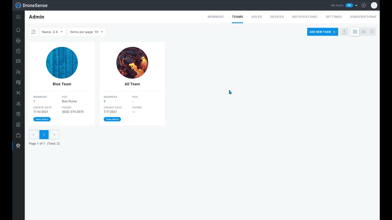 DroneSense Web: Overview of Admin Features - YouTube