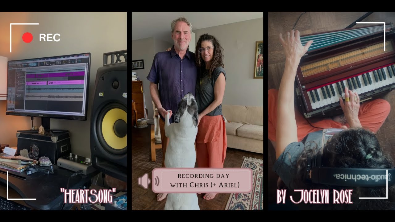 A Day of Recording: "HeartSong" by Jocelyn Rose - YouTube
