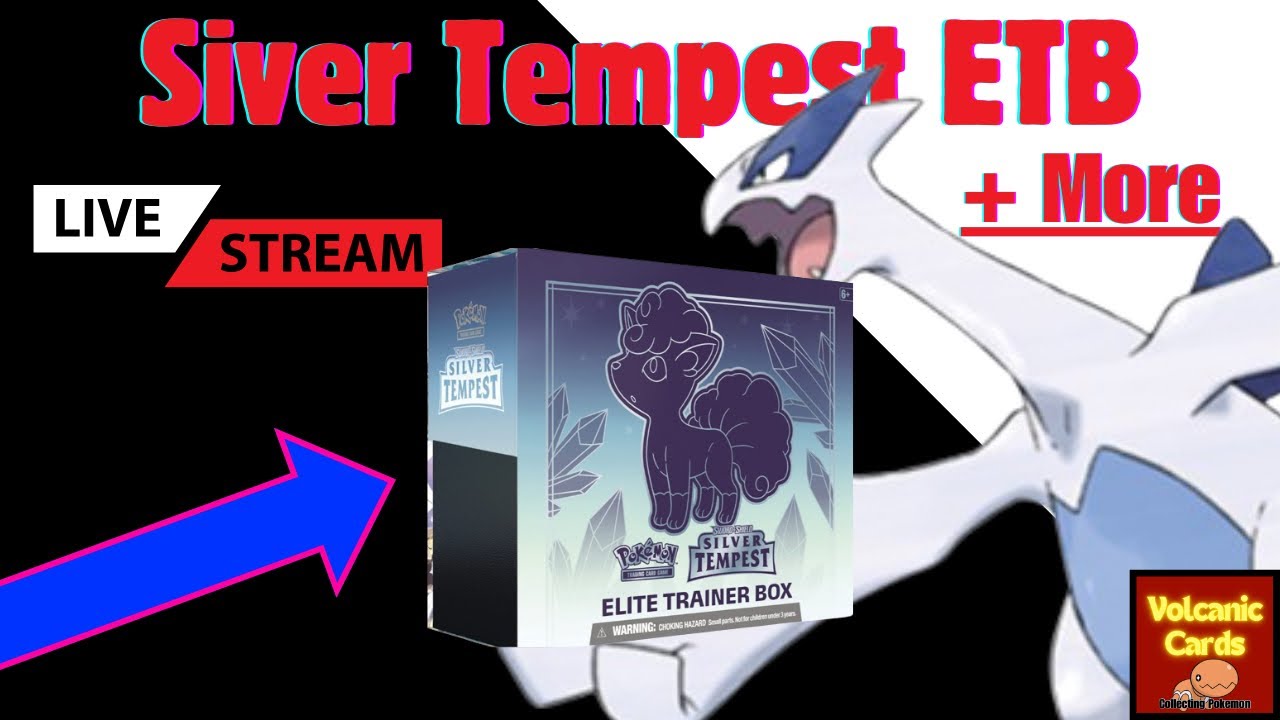 Silver Tempest Opening (New Years Eve Live Stream!!!) #pokemon #lugia # ...