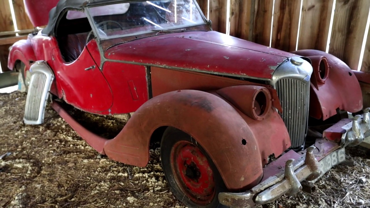 Lot 54 1949 Riley RMC Roadster - YouTube