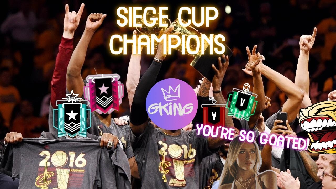we played SIEGE CUP for the FIRST TIME - YouTube