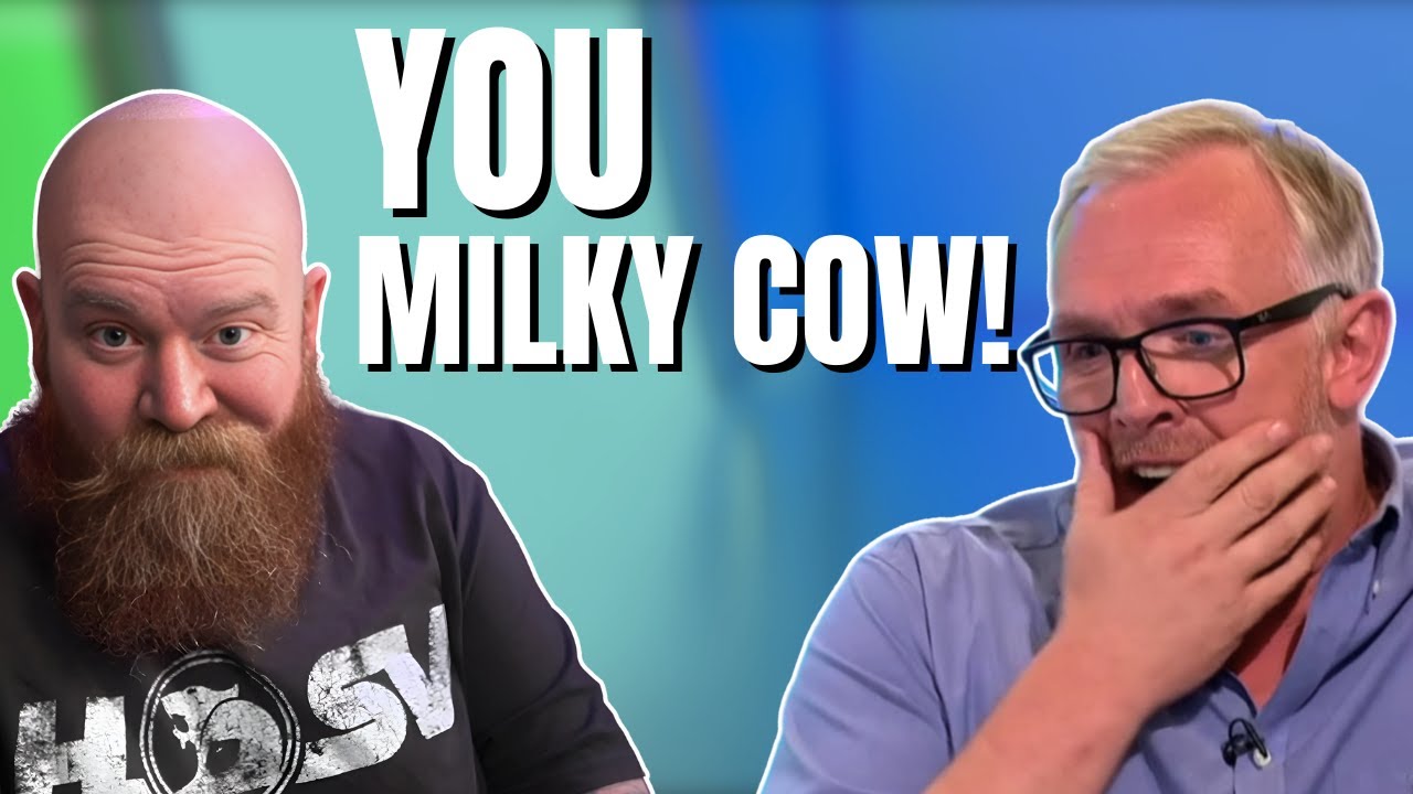 Udderly Hilarious: Reacting to Greg Davies' Milky Cow Tale on WILTY ...
