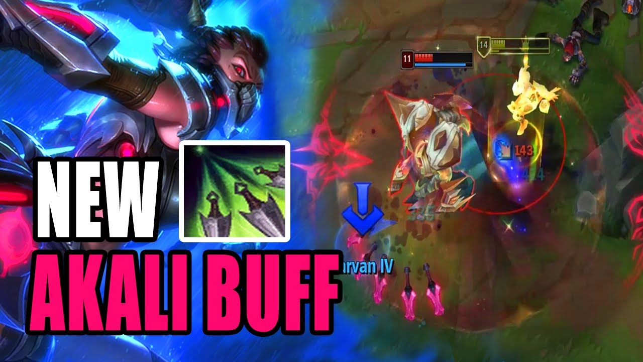 THE NEW AKALI BUFF is LIVE and it's INSANE! [PLACEMENT MATCH] - YouTube