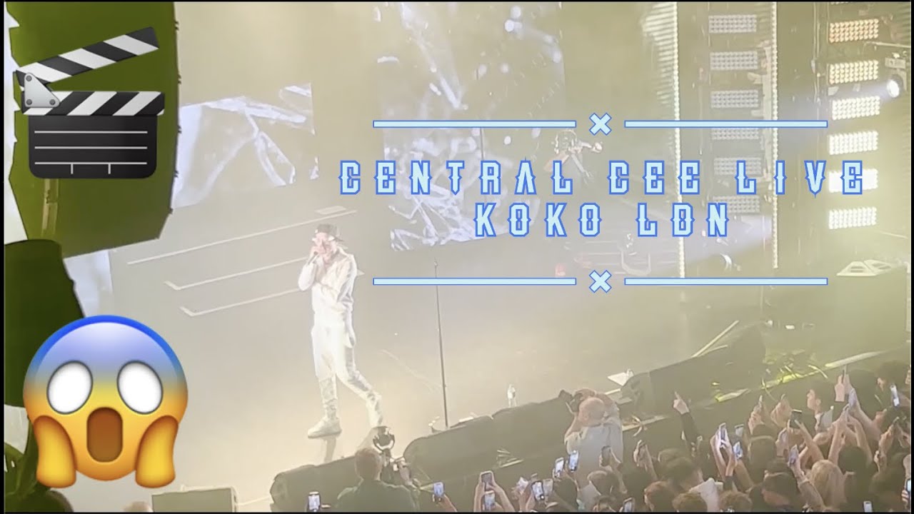 @CentralCee Live At KOKO LDN (@popsmoke6394 brought him out!!!) - YouTube