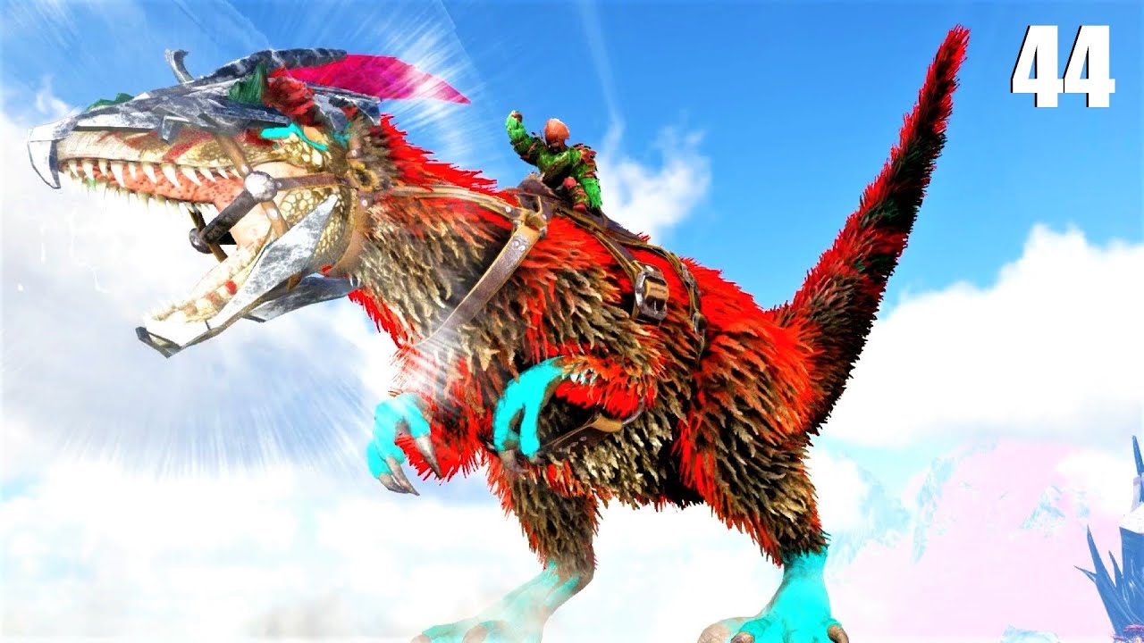 ICE TITAN & PROME TEK SLAUGHTER YUTYRANNUS! ARK PROMETHEUS REBORN ARK ...