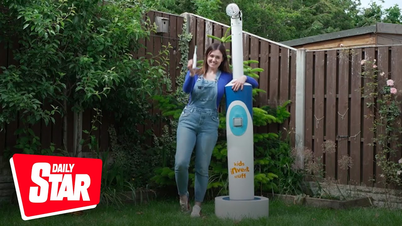 Sheffield pair make world’s largest electric toothbrush - YouTube