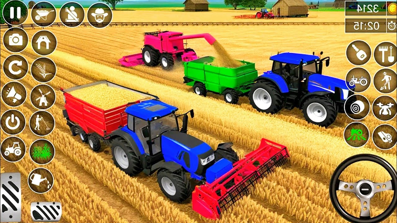 Tractor Simulator Modern Tractor Farming Driving Simulator 3D - New ...