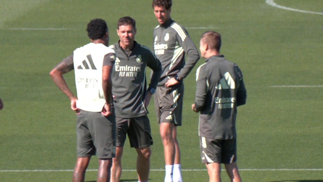 What's eating Eder? Militao and Alonso deep in discussion at Real ...
