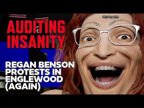 Regan Benson Protests in Englewood (Again) - YouTube