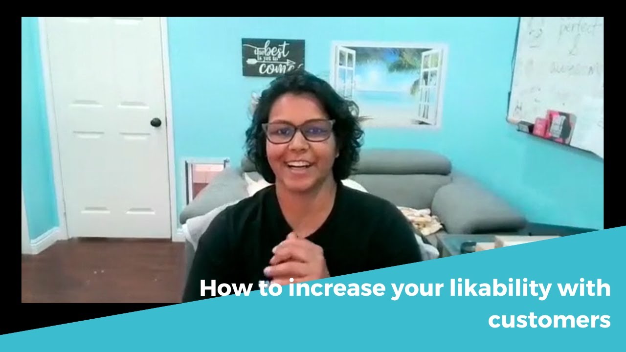 How to increase your likeability with customers - YouTube