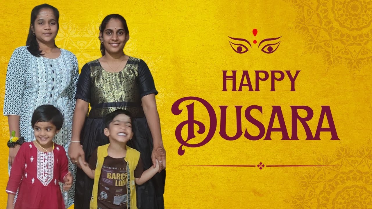 dussehra celebration | dasara events | Bantu - YouTube