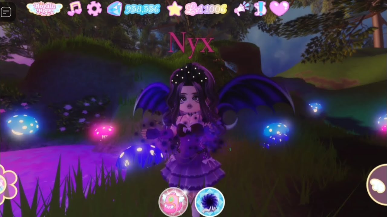 I transformed into a dark fairy Royale High - YouTube