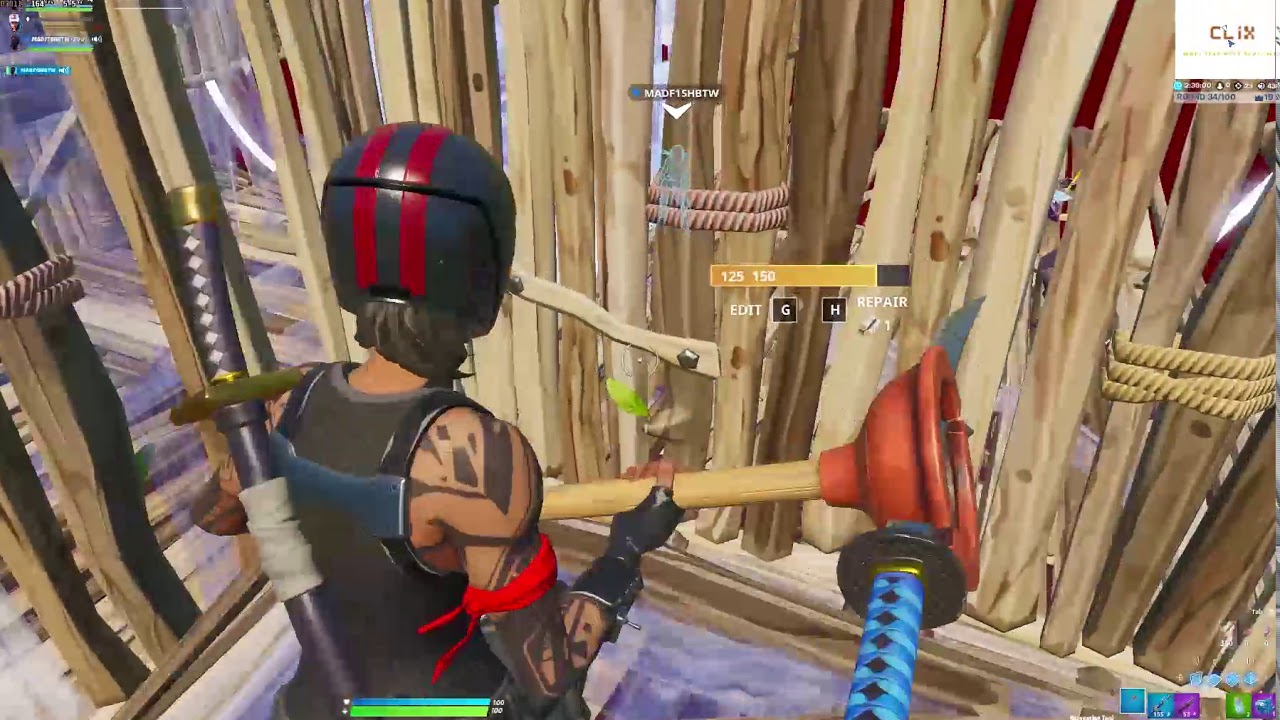 Fortnite boxfight clips on 60Hz - YouTube