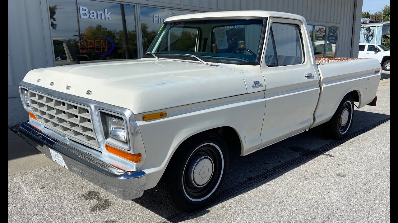 1979 Ford F100 short box ***SOLD*** - YouTube