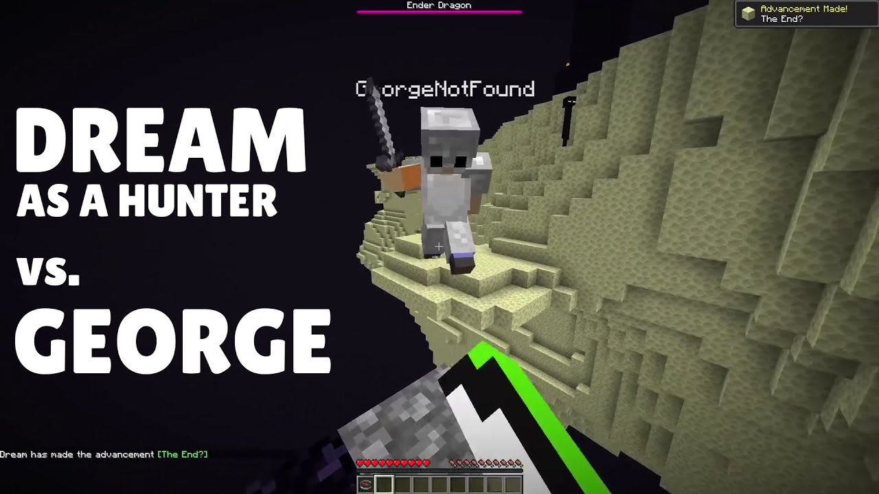 Dream Is TOO GOOD as a Hunter - Minecraft Manhunt Highlights - YouTube