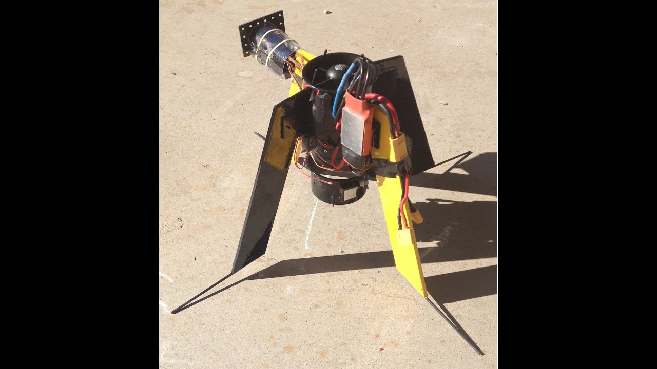 MONO-PHAN ™ 1 TVECTOR (MULTIWII) - THRUST VECTORING 64MM EDF VTOL DRONE ...