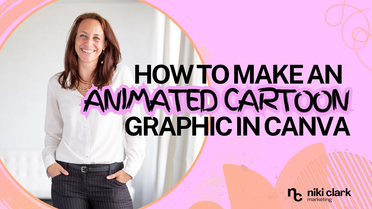 How to Make an Animated Cartoon Graphic in Canva - YouTube