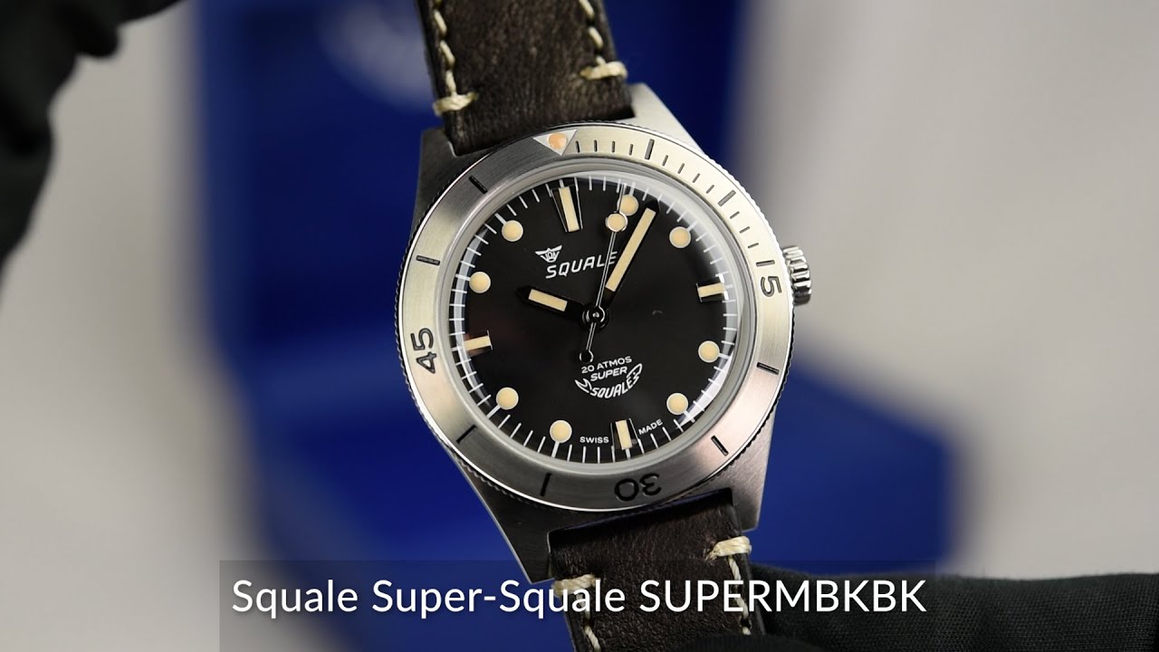 Squale Super-Squale SUPERSSBK - YouTube