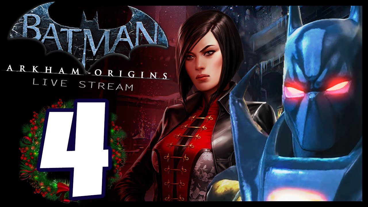 BATMAN Arkham Origins New Game + Part 4 A Holiday Withdrawal & Mayhem ...