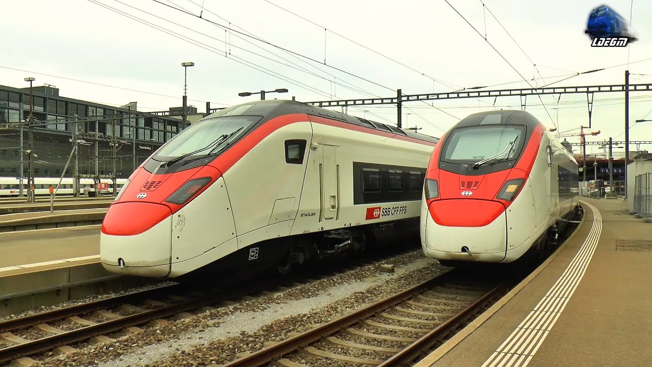Trains in Zurich Main Station 🚄🚊🚆🚉 Züge im Zürich Hauptbahnhof - 14 ...