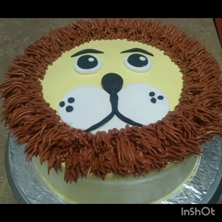 #birthday babbar Sher cake's beautiful chocolate cake Decorating # ...