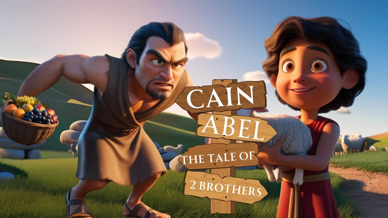 The tale of two brothers | Story of Cain and Abel | Animated AI Movie # ...