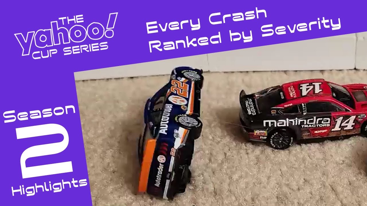 Some Terrifying Crashes! | yahoo! Cup Series - YouTube