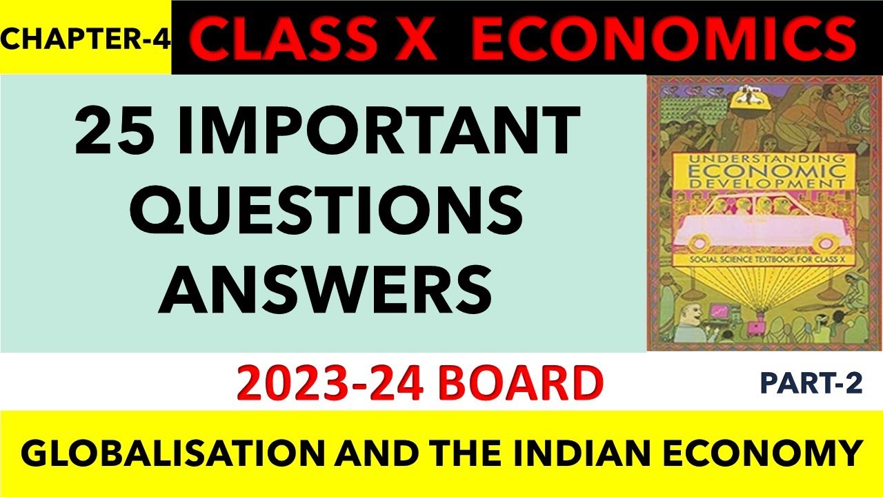 208 || IMPORTANT QUESTION-ANSWERS Class10 Economics chapter 4 ...