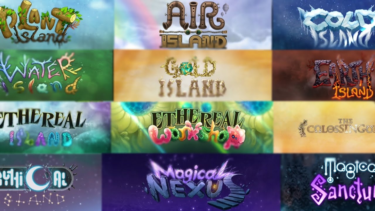 My Singing Monsters: All Island Intros for 4.3.0 - YouTube
