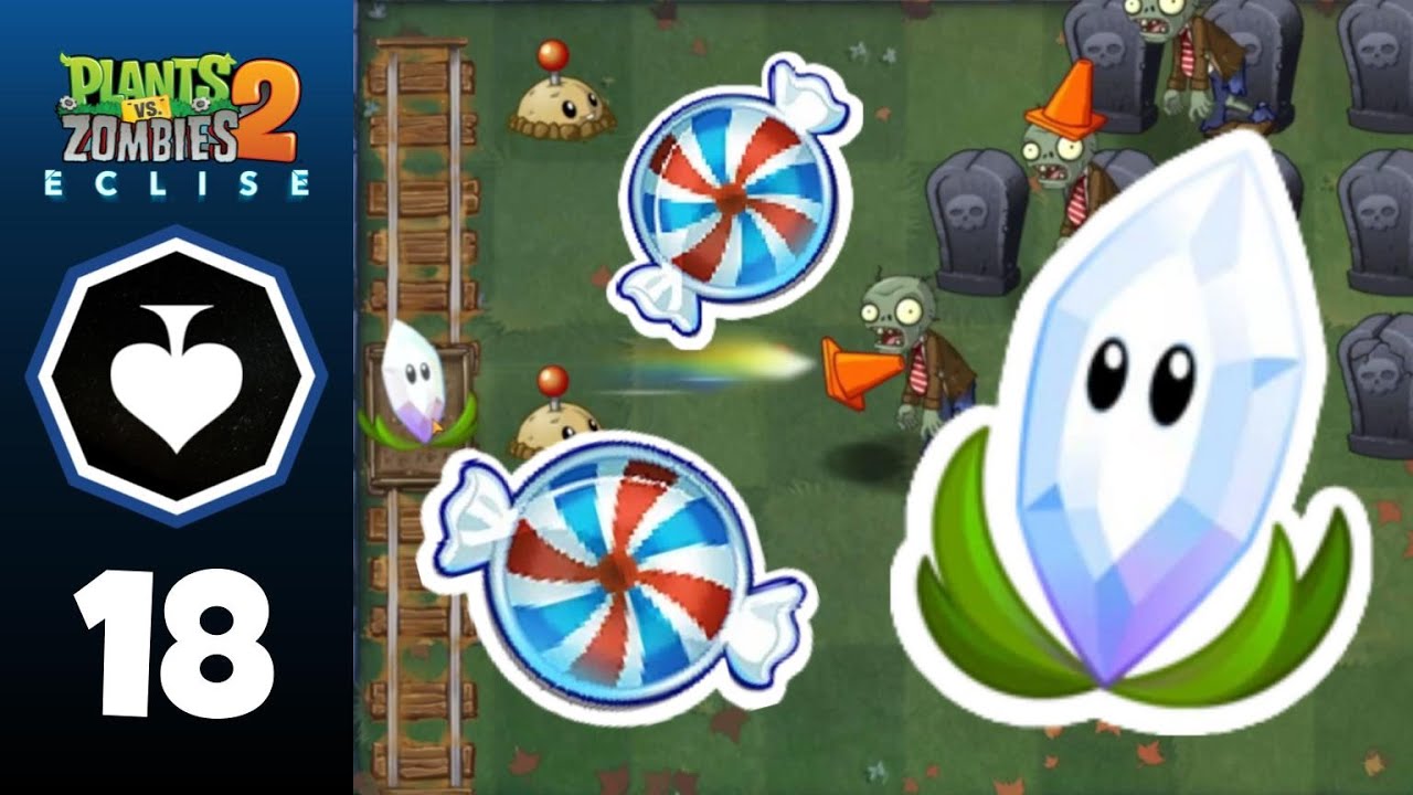 Zombie Shooting Range! Plants vs. Zombies 2 Eclise - YouTube