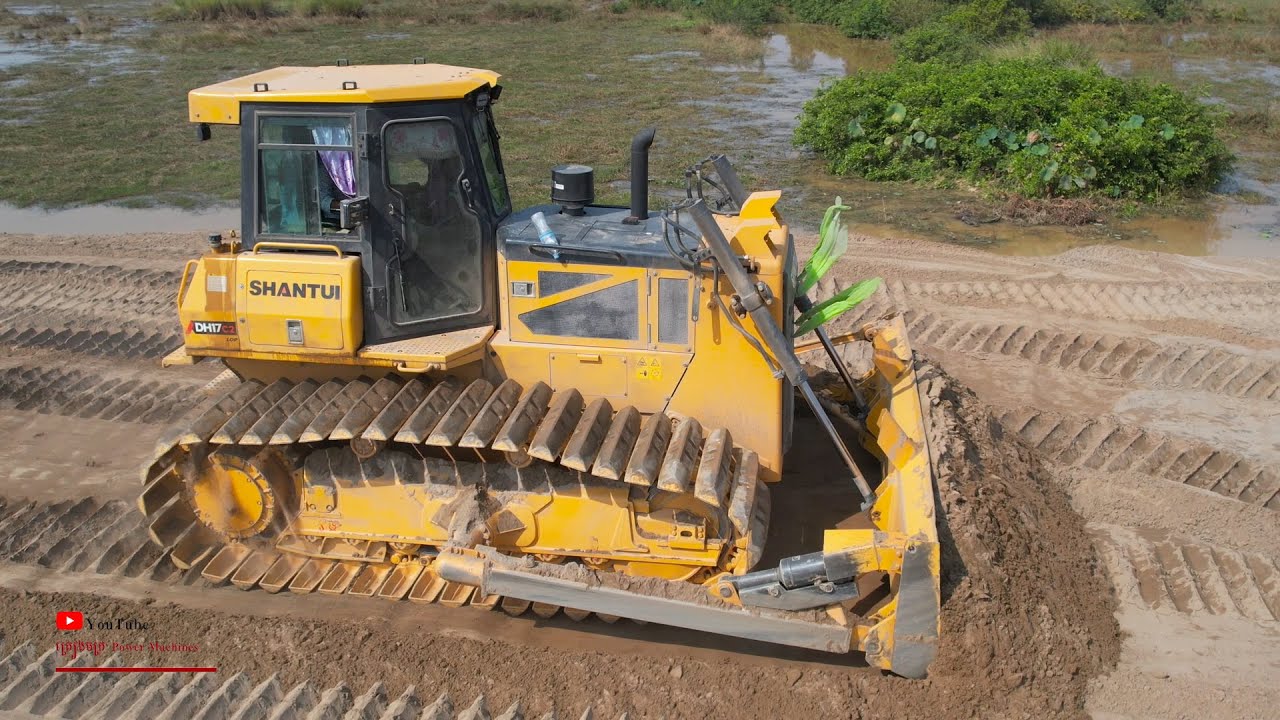 Wonderful Bulldozer Push Clearing Sand Activities Special Stronger ...