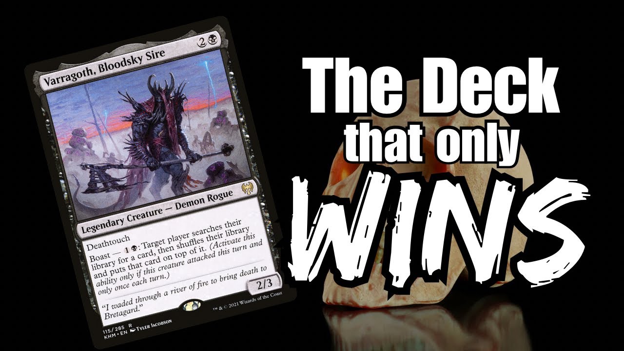 The Deck that can only Win | 22$ Budget EDH Deck | Varragoth, Bloodsky ...