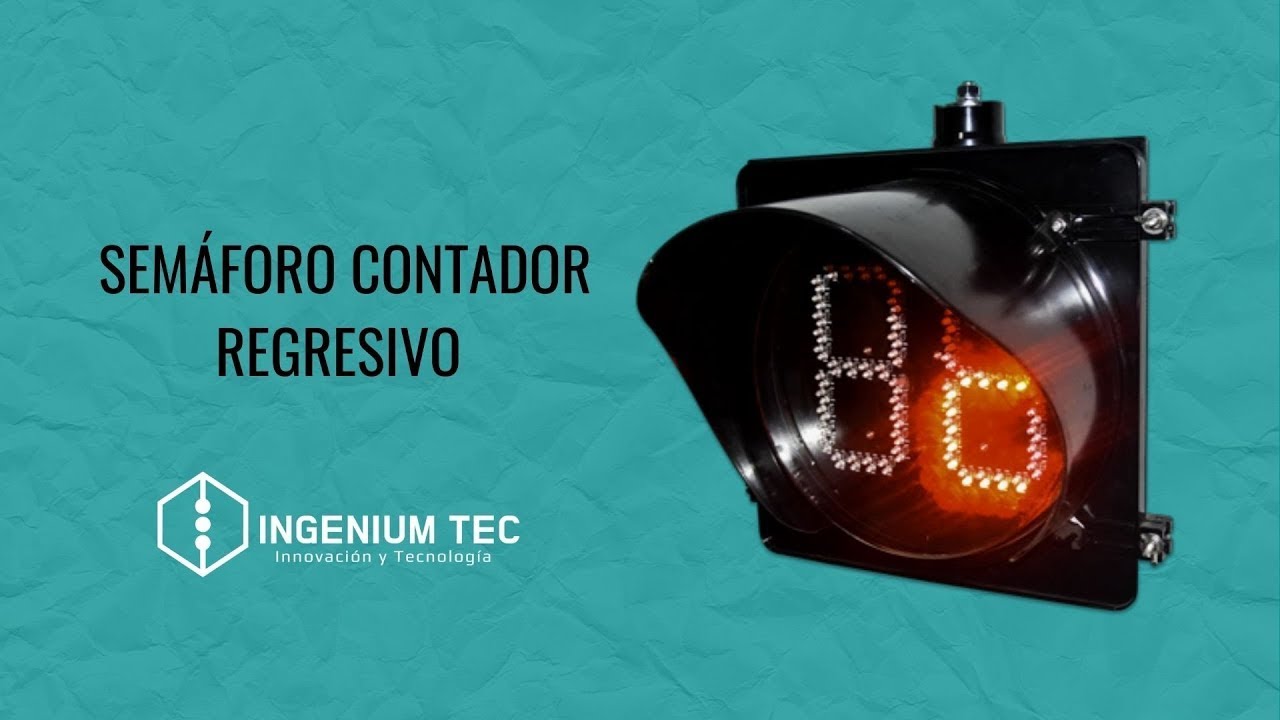 Semáforo contador regresivo Perú - INGENIUM TEC S.A.C - YouTube