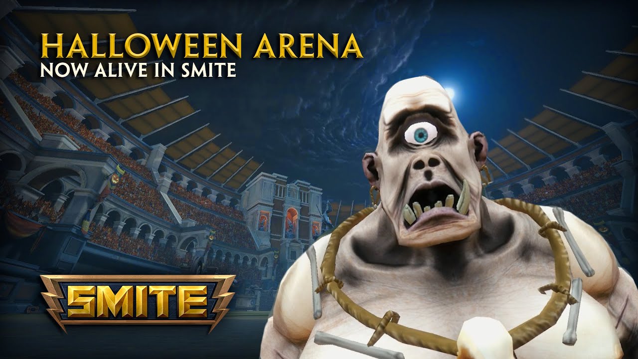 SMITE Machini-mini - Denton's Halloween (Part 1 - Arena Reveal) - YouTube