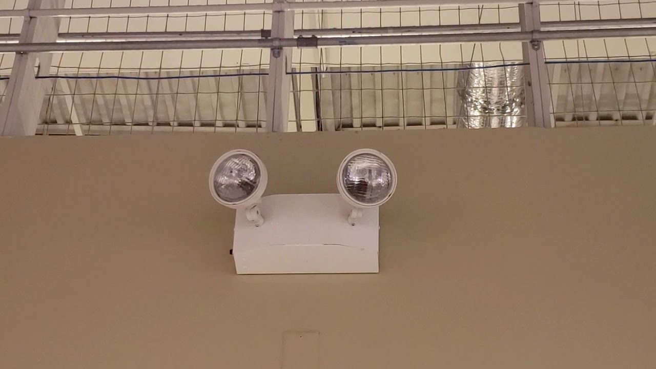 Emergency Lights at Kitchen Collection - YouTube