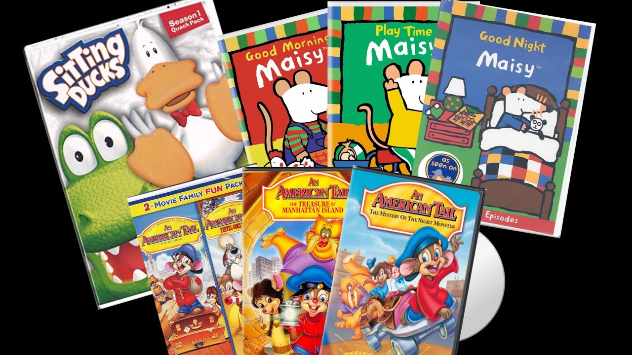 Sitting Ducks/Maisy Mouse/An American Tail (2004) DVD Release ads - YouTube