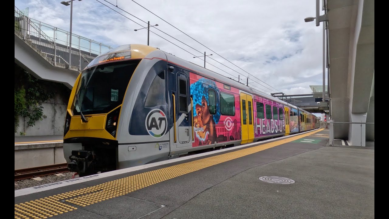 Auckland Train,Panmure to Middlemore,Auckland,NewZealand - YouTube