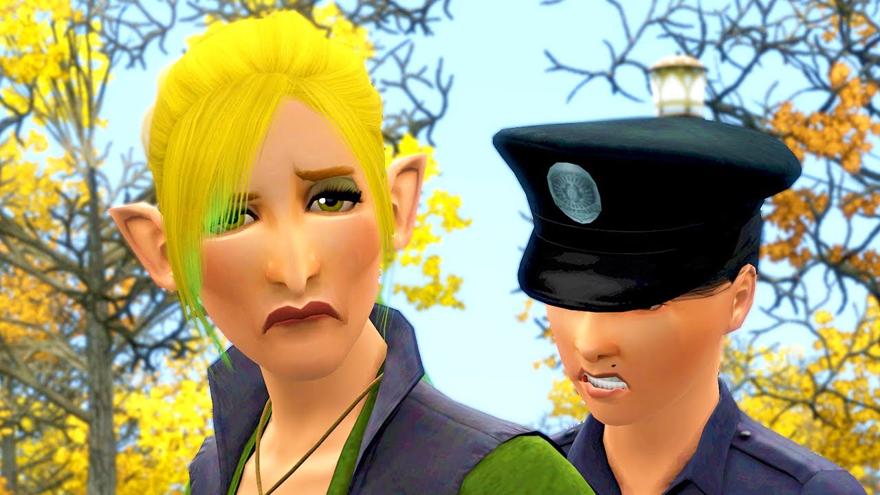 GOT ARRESTED // The Sims 3: University Life #5 - YouTube
