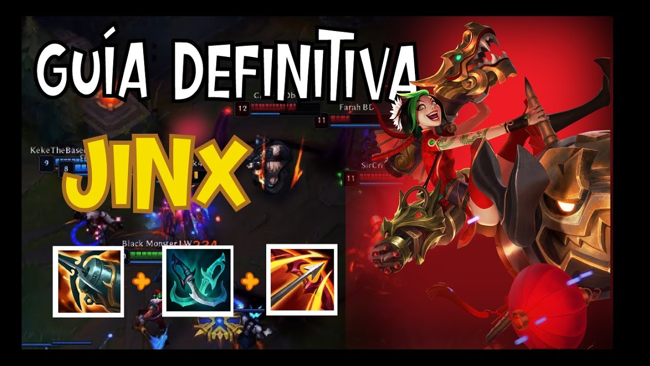 💥💥 GUÍA JINX ADC S12 | ¿CÓMO JUGAR JINX EN 2022? | MATASUEGRAS - YouTube